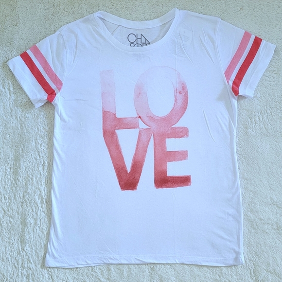 Chaser | Tops | Chaser Love Tee Nwt | Poshmark